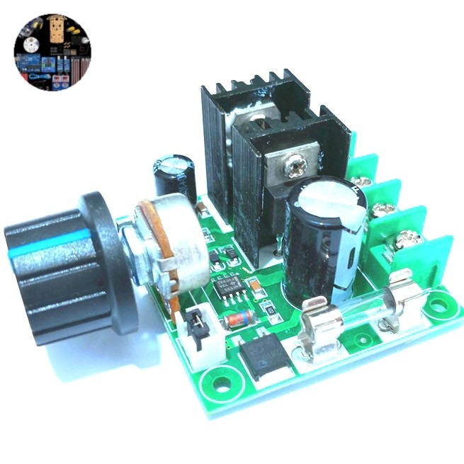 Jual NS99 Motor Speed Control Dimmer Regulator Adjustable PWM DC 12-40V 10A 400W | Shopee Indonesia