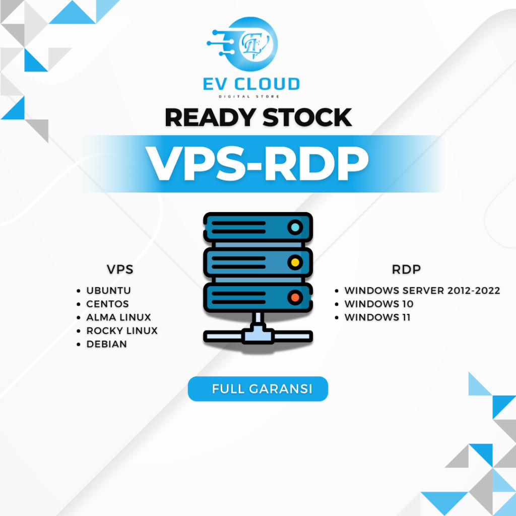 Jual VPS - RDP Ram 2 GB - 8GB.. Aktif 1 Bulan | Shopee Indonesia