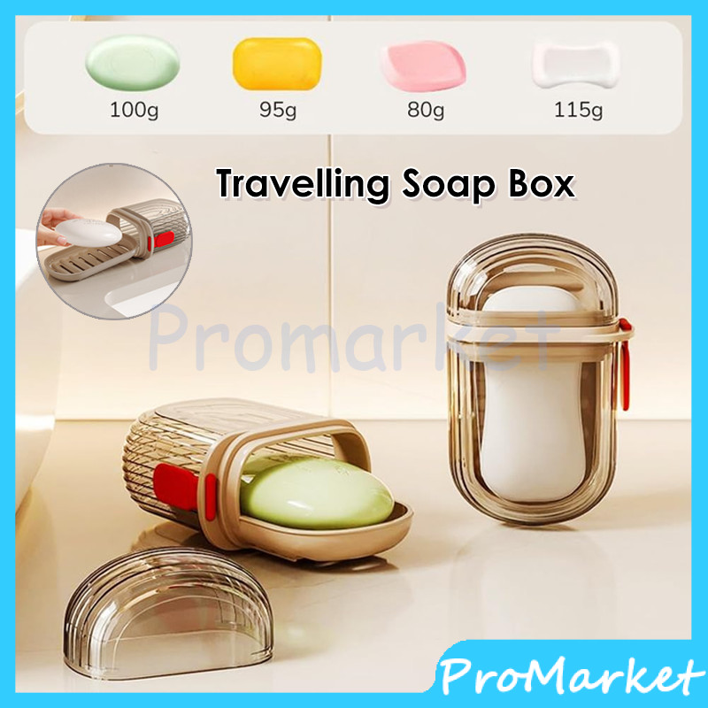 Jual Tempat kotak Sabun batang Travel kotak Wadah Sabun Batang mandi ...