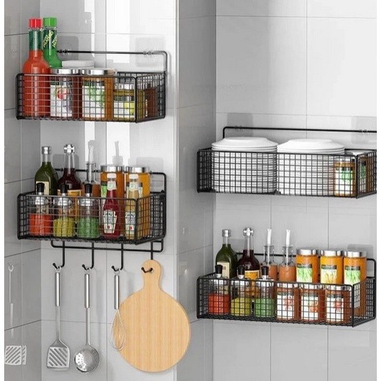 Jual Rak Dapur Besi /Keranjang Tempat Sabun Ukuran Jumbo | Shopee Indonesia