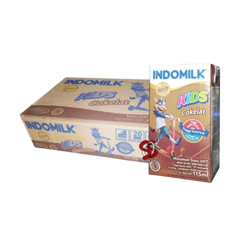 Jual [karton] INDOMILK KIDS susu UHT INDOMILK susu [115ml x 40 pcs] 1 karton dus | Shopee Indonesia