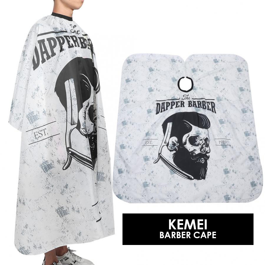 Jual Kemei Barber Cape Kemey Kain Kep Potong Cukur Rambut | Shopee ...