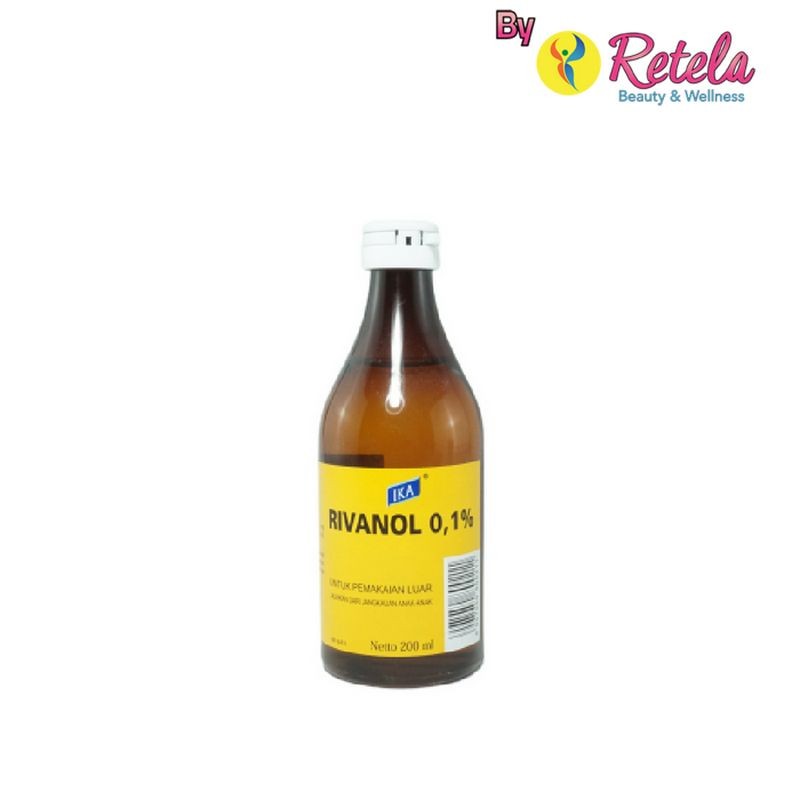 Jual RIVANOL 0.1% 200ML 1 BOTOL | Shopee Indonesia