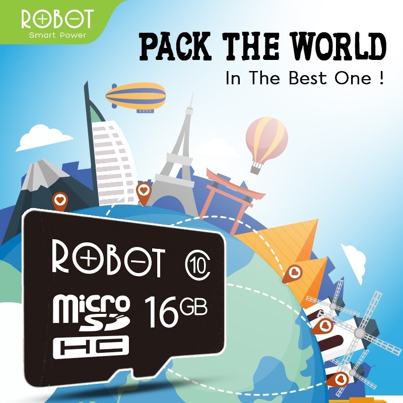 Jual ROBOT CLASS10 Memory Card Kartu Memory HP Micro SD 4GB / 8GB ...