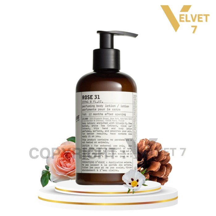 Jual Le Labo Rose 31 Lotion 237ml Original Box Bersegel Lengkap ...