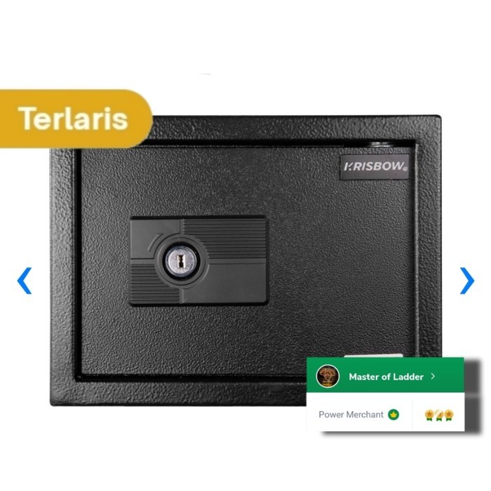 Jual Brangkas Krisbow Safety Deposito Box Kotak Simpan Uang Barang ...