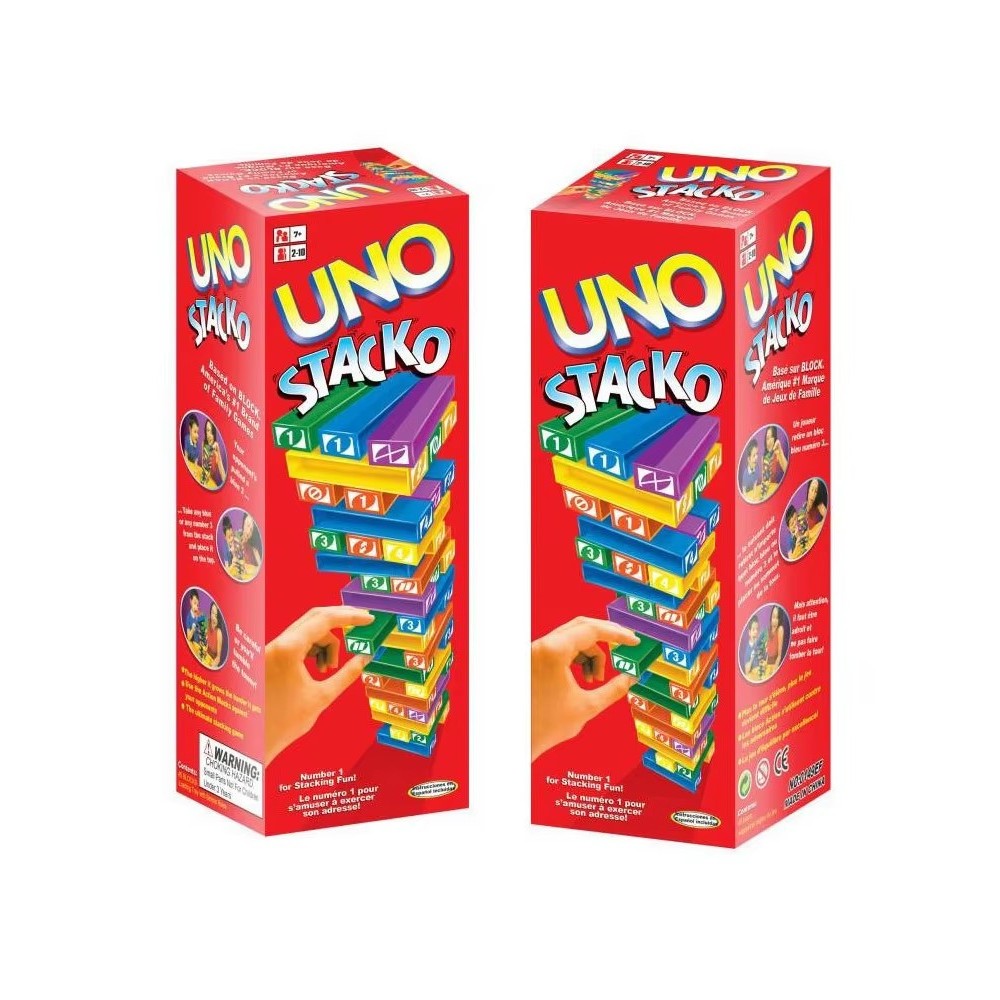 Jual UNO Stacko Card Board Games Family Entertainment Party Early ...