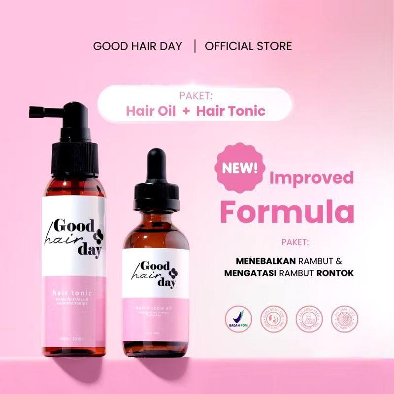 Jual Good Hair Day Hair Oil & Hair Tonic - Penumbuh Rambut & Anti ...