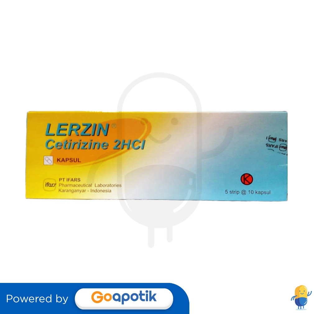 Jual Lerzin 10 Mg Box 50 Kapsul | Shopee Indonesia