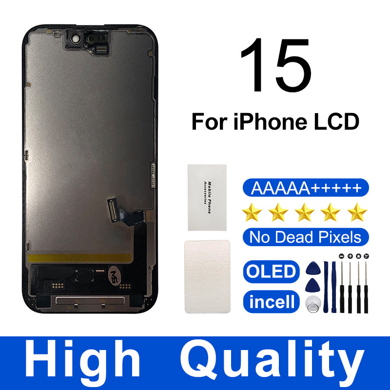Jual All Test OLED LCD For iPhone 15 Display With 3D Touch Screen ...