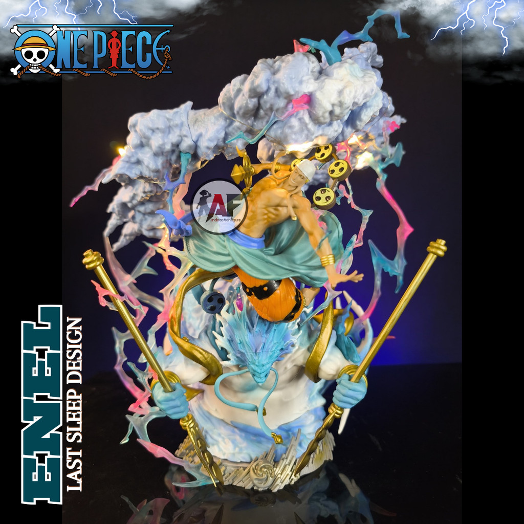 Jual STATUE ONE PIECE GOD ENEL LAST SLEEP STUDIO RECAST | Shopee Indonesia