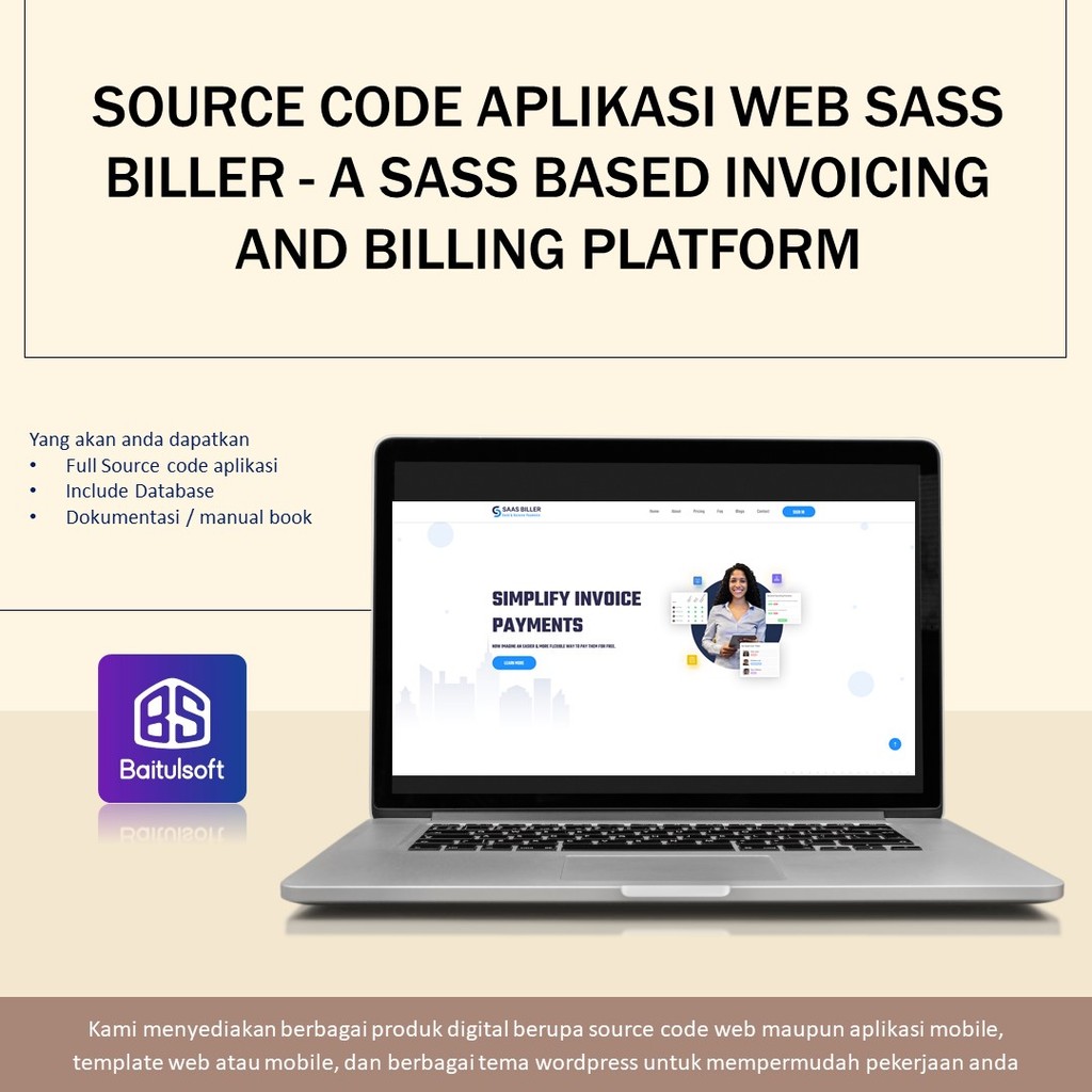 Jual SOURCE CODE APLIKASI WEB SASS BILLER - A SASS BASED INVOICING AND ... Jual SOURCE CODE APLIKASI WEB SASS BILLER - A SASS BASED INVOICING AND ...