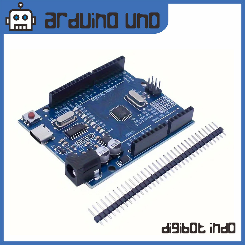 Jual Arduino UNO R3 SMD Type C without USB Cable | Shopee Indonesia