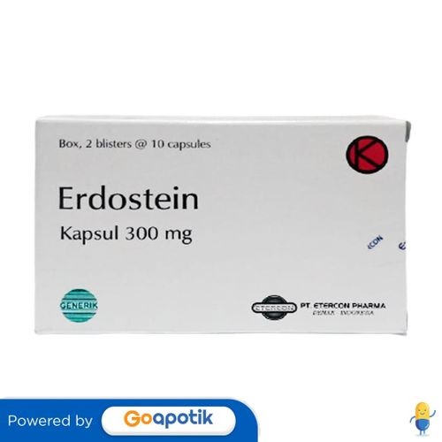Jual Erdosteine Etercon 300 Mg Box 20 Kapsul | Shopee Indonesia