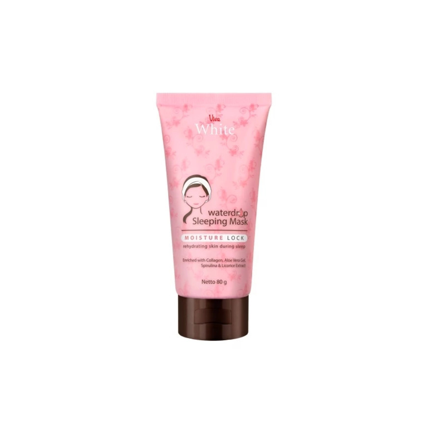 Jual Viva White Waterdrop Sleeping Mask Moisturizer 80 gr Minimarto ...