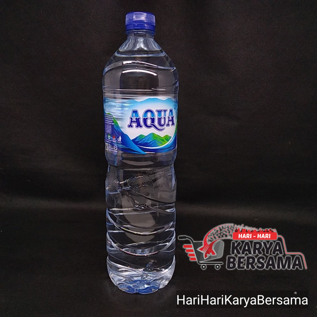 Jual MINUMAN AIR MINERAL AQUA BOTOL 1500ML | Shopee Indonesia