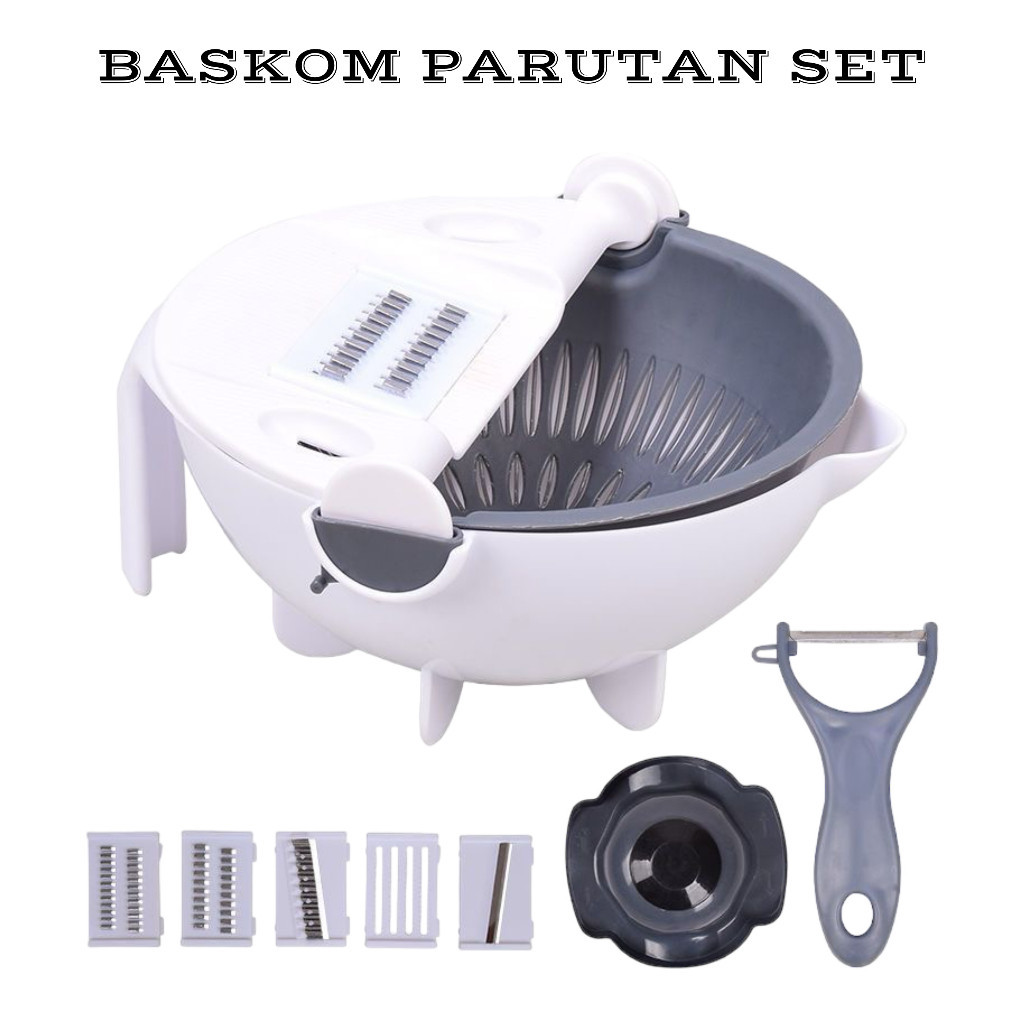 Jual FAUS PARUTAN BASKOM SET MULTIFUNGSI / ALAT PARUT PEMOTONG PENGIRIS ...