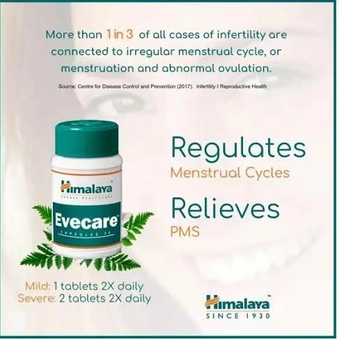 Jual Himalaya evecare Original, PMS, Abnormal Ovulation, Kseimbangan ...