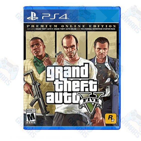 Jual Ps4 Grand Theft Auto V / GTA V Premium Edition (English) | Shopee ...