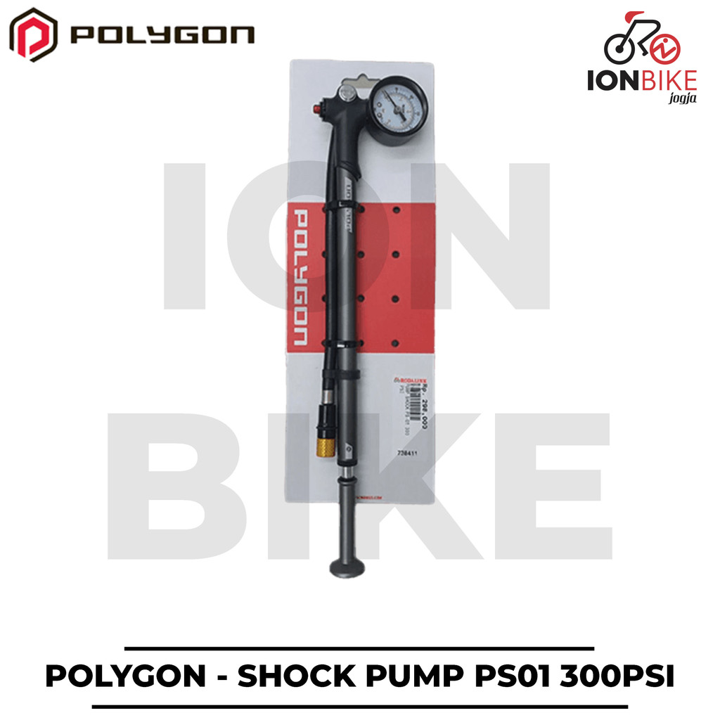 Jual Pompa Shock Polygon PS01 300 PSI Fork RearShock Rear PS-01 Bagpipe ...