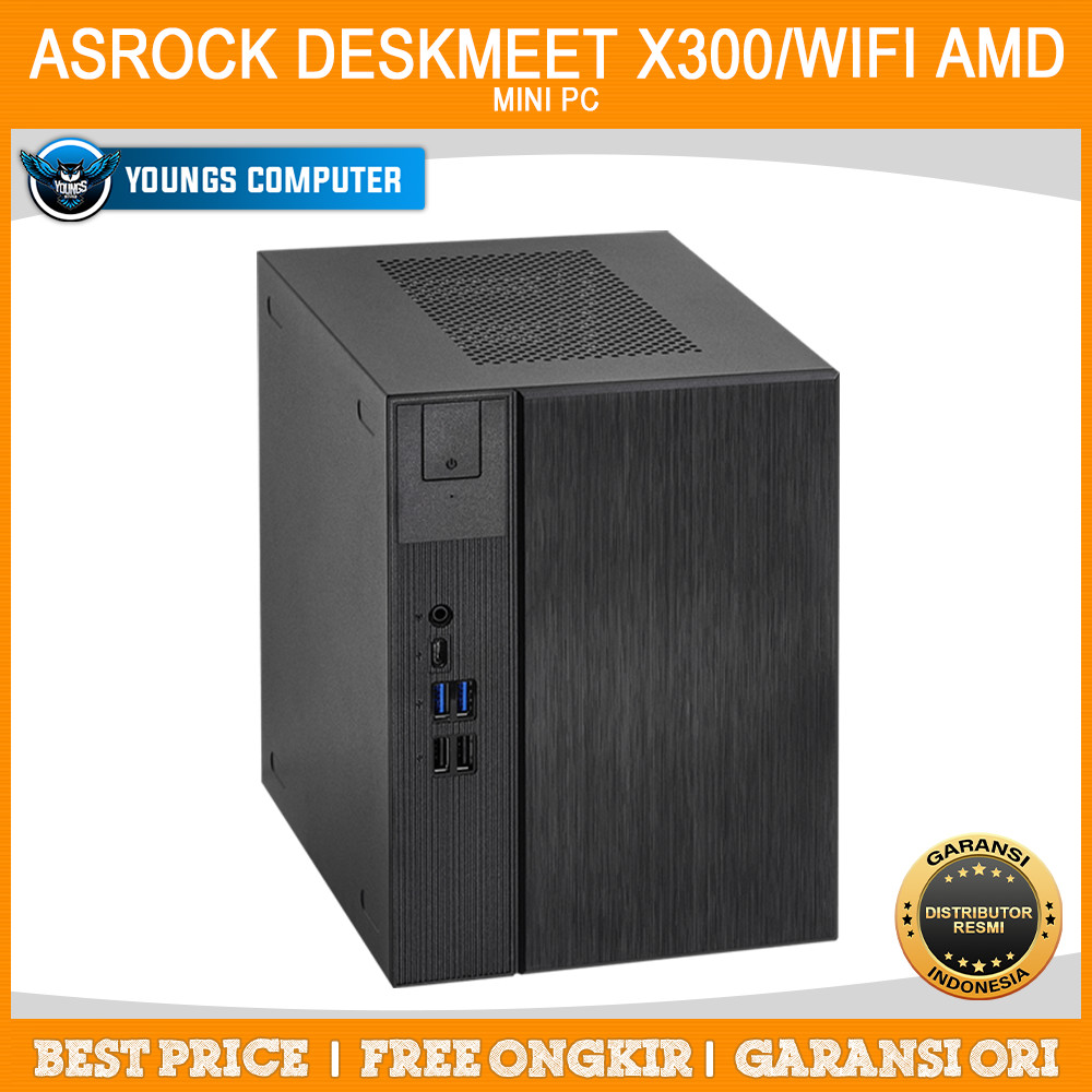 Jual MINI PC ASRock DESKMEET X300/WiFi AMD | AMD X300 AM4 DDR4 | Shopee ...