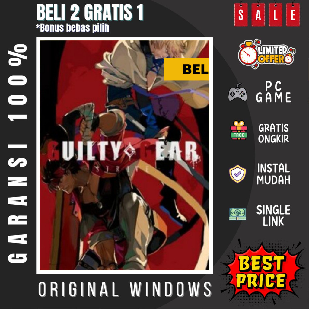 Jual GUILTY GEAR STRIVE DELUXE EDITION - GAME PC - GAME LAPTOP - PC ...