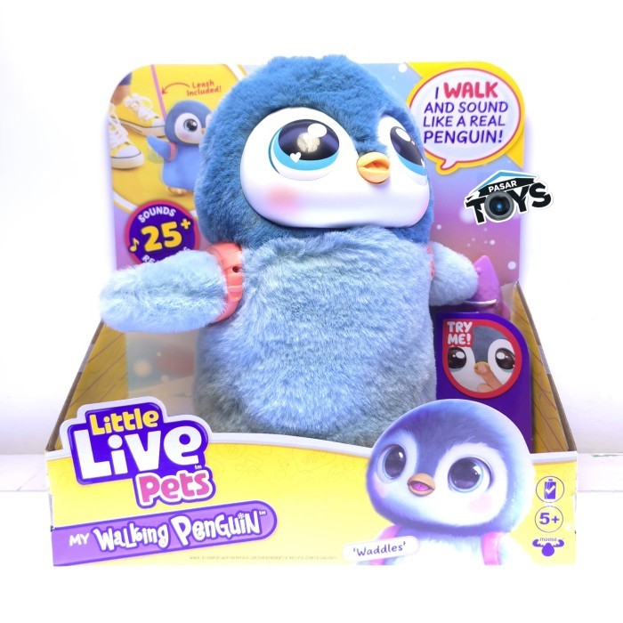 Jual Little Live Pets My Walking Penguin Waddles Soft and Cuddly ...