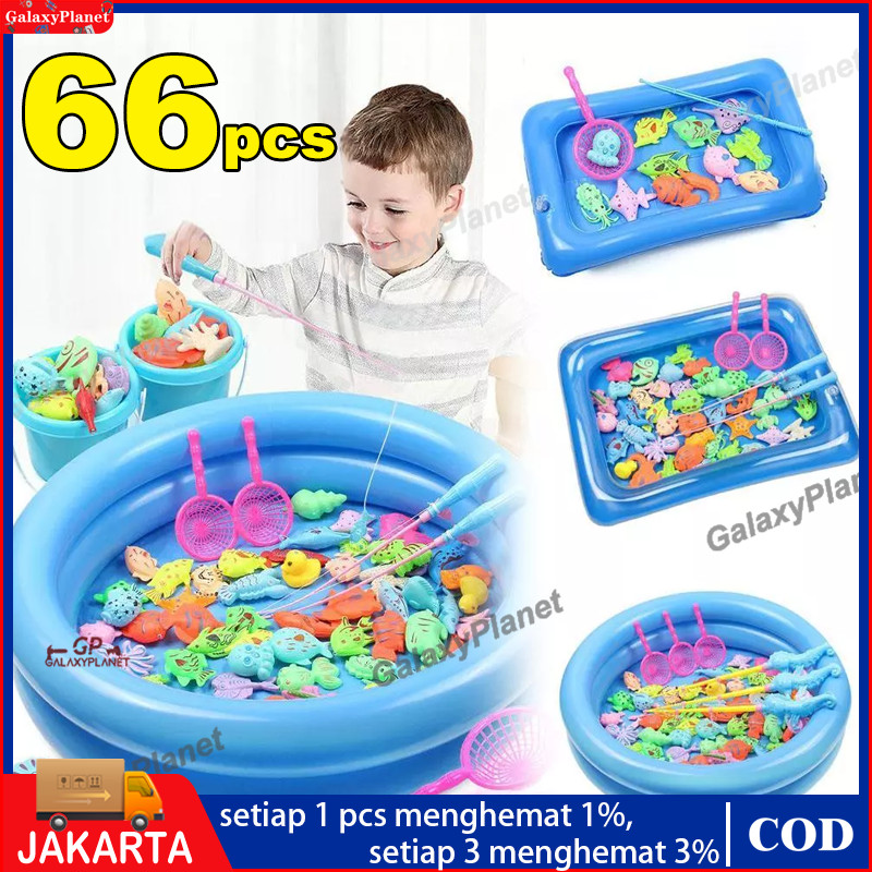 Jual MAINAN PANCING IKAN MAGNET DAN KOLAM PANCINGAN MAGNET ANAK ...