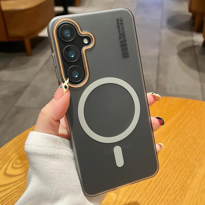 Jual Original Soft Case Barcode Magsafe Samsung Galaxy A56 A36 A26 A16 A55 A35 A54 A15 S25 S23 ...