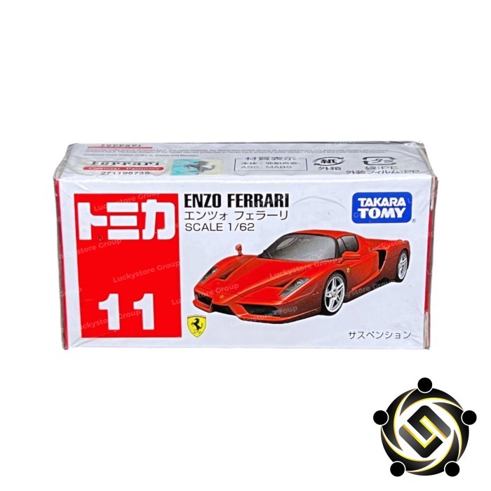 Jual Tomica No. 11 Enzo Ferrari Merah / Red - Takara Tomy | Shopee ...