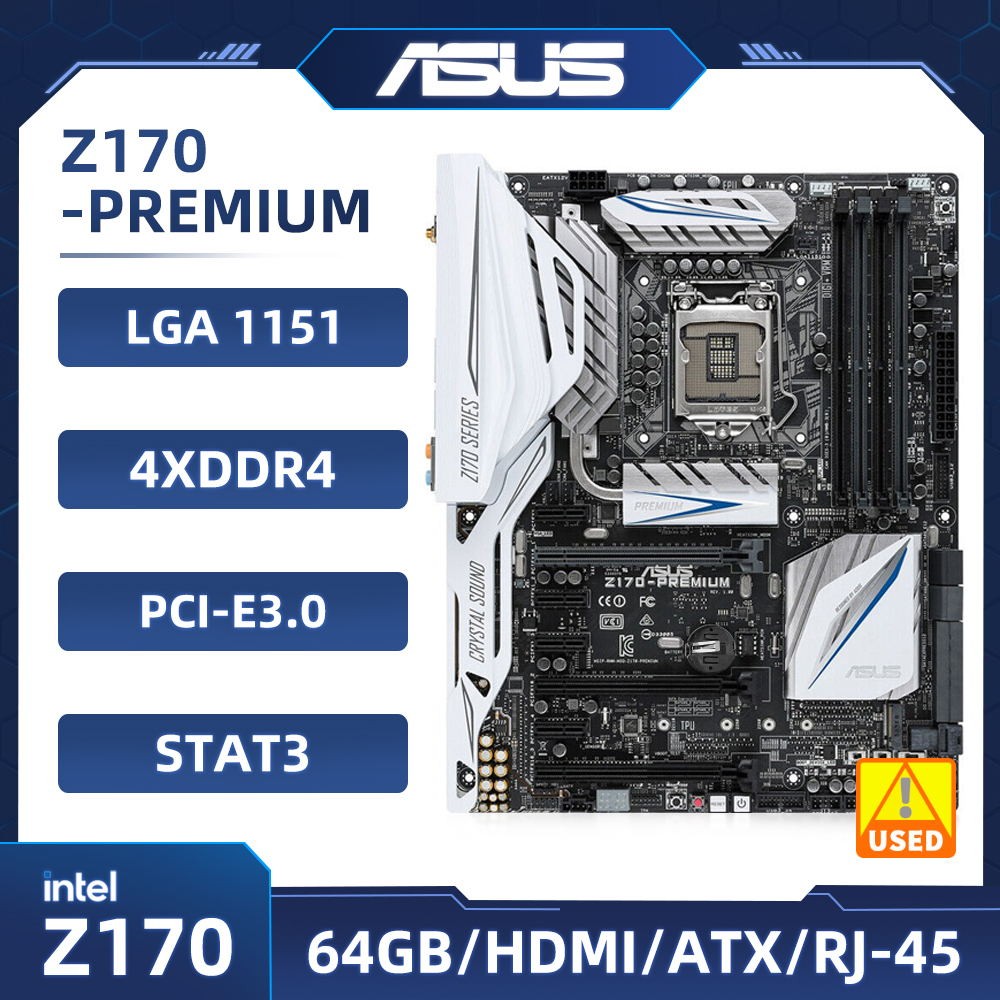 Jual ASUS Z170-PREMIUM Motherboard Intel Z170 Motherboard LGA 1151 DDR4 ...