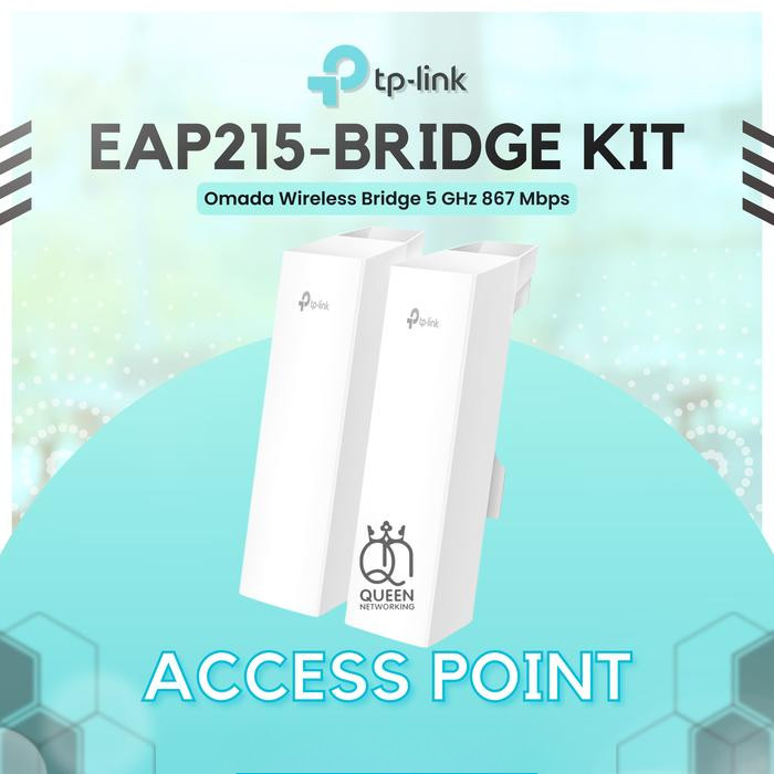 Jual TP-LINK EAP215-Bridge KIT OMADA WIRELESS BRIDGE 5GHz 867Mbps LONG ...