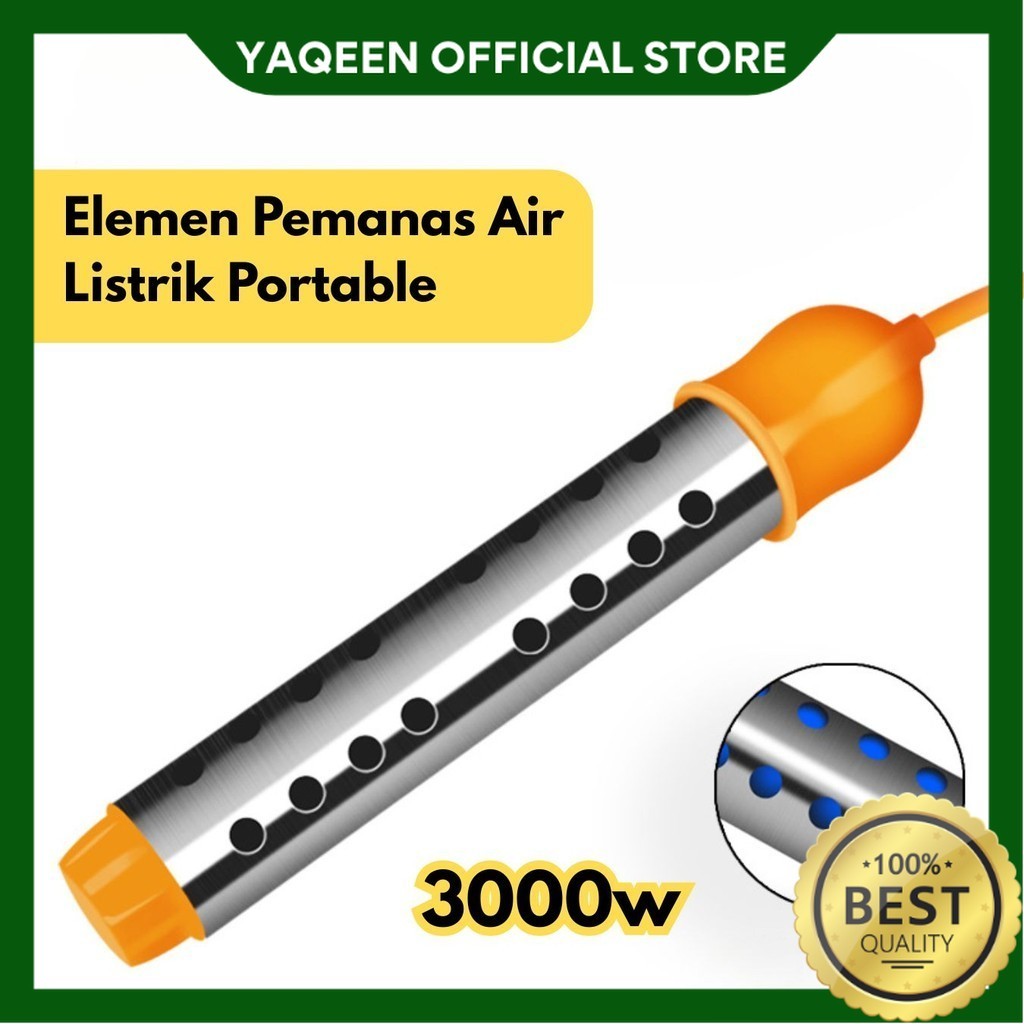Jual YAQEEN - 3000w Elemen Pemanas Air Listrik Portable / Electric ...