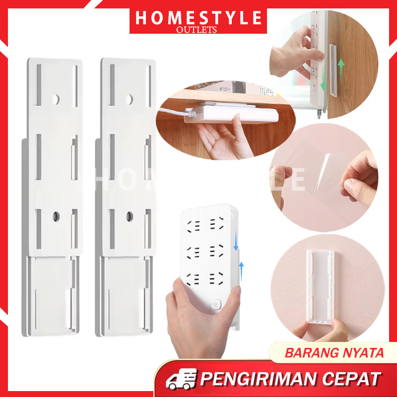 Jual 10PCS Keluarga Holder Stop Kontak Gantungan Colokan Listrik Double ...