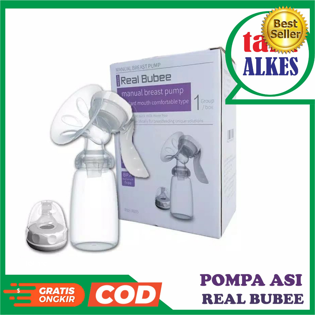 Jual POMPA ASI breast pump manual REAL BUBEE Single Breast Pump ...