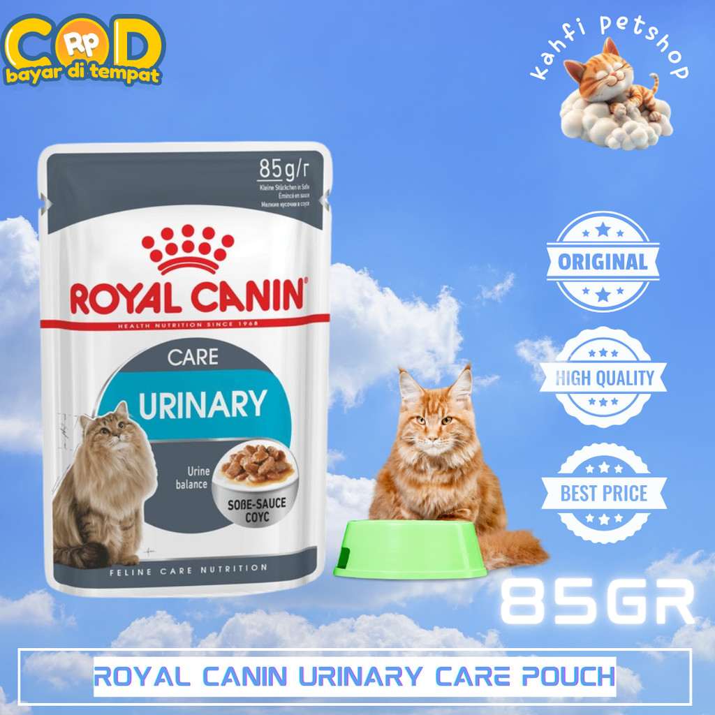 Jual ROYAL CANIN URINARY CARE POUCH/SACHET 85GR (GRAVY) | Shopee Indonesia
