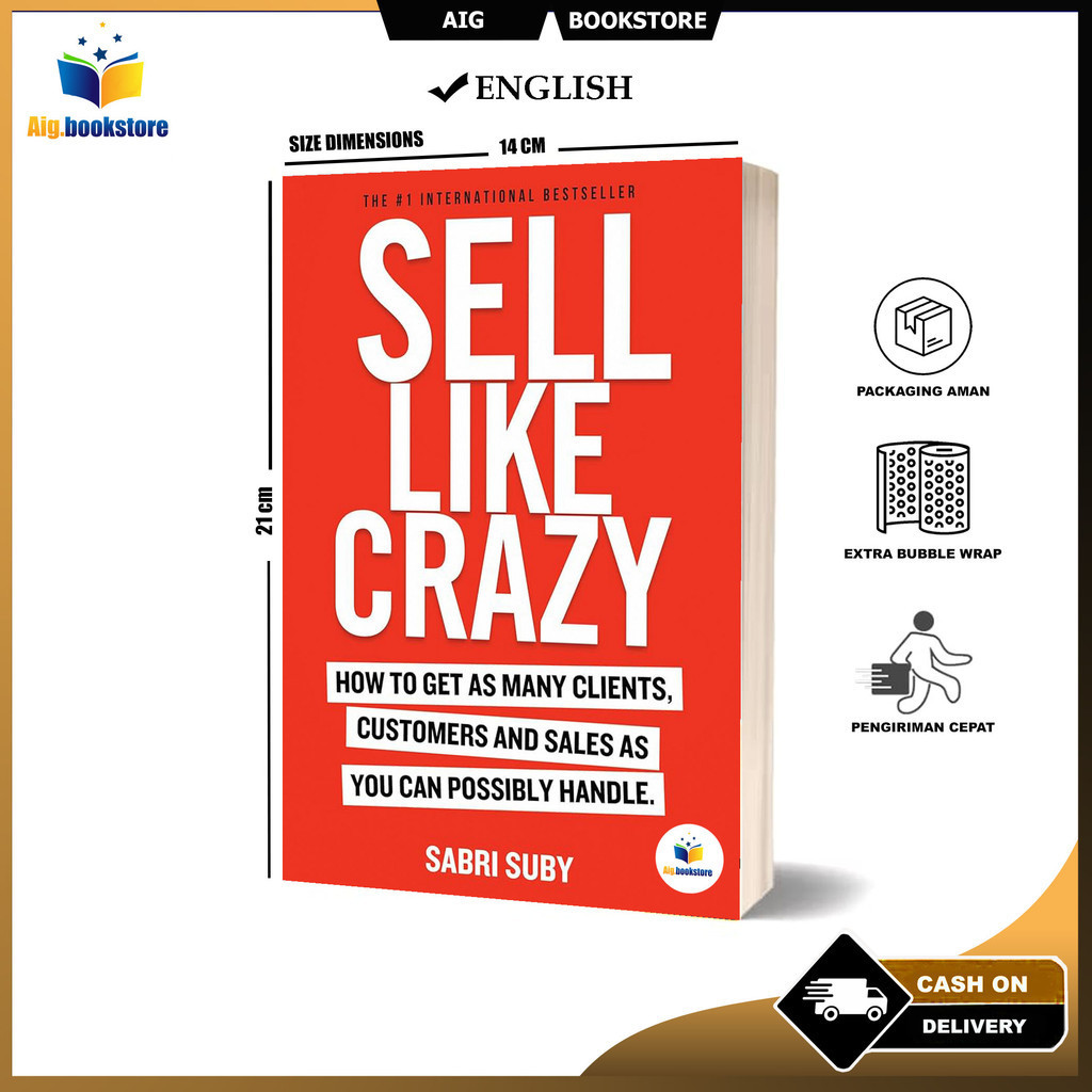 Jual Sell Like Crazy - Sabri Suby (English) | Shopee Indonesia