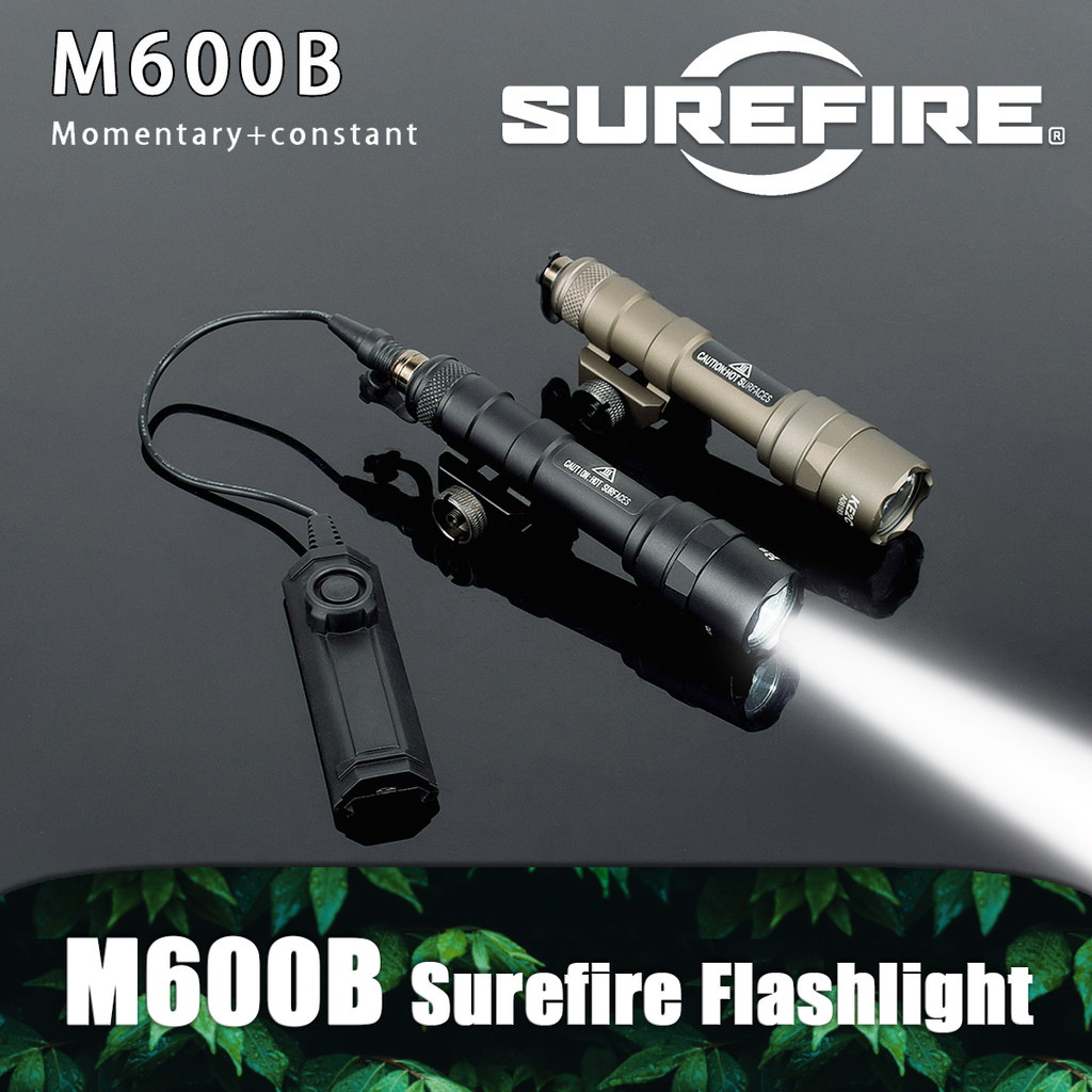 Jual Tactical Surefire M600 M600U/M600B Airsoft Powerful Flashlight 5 ...