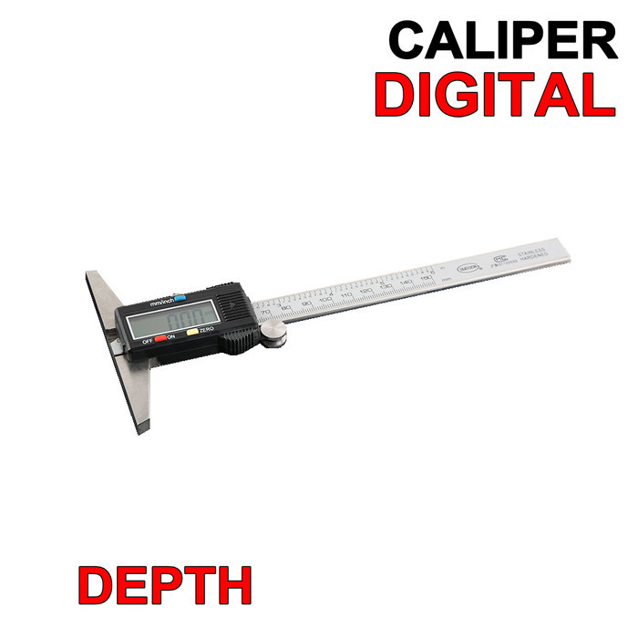 Jual Vernier Caliper Digital 300 mm DEPTH Sigmat 12 Inch Jangka Sorong Stainless Steel | Shopee ...