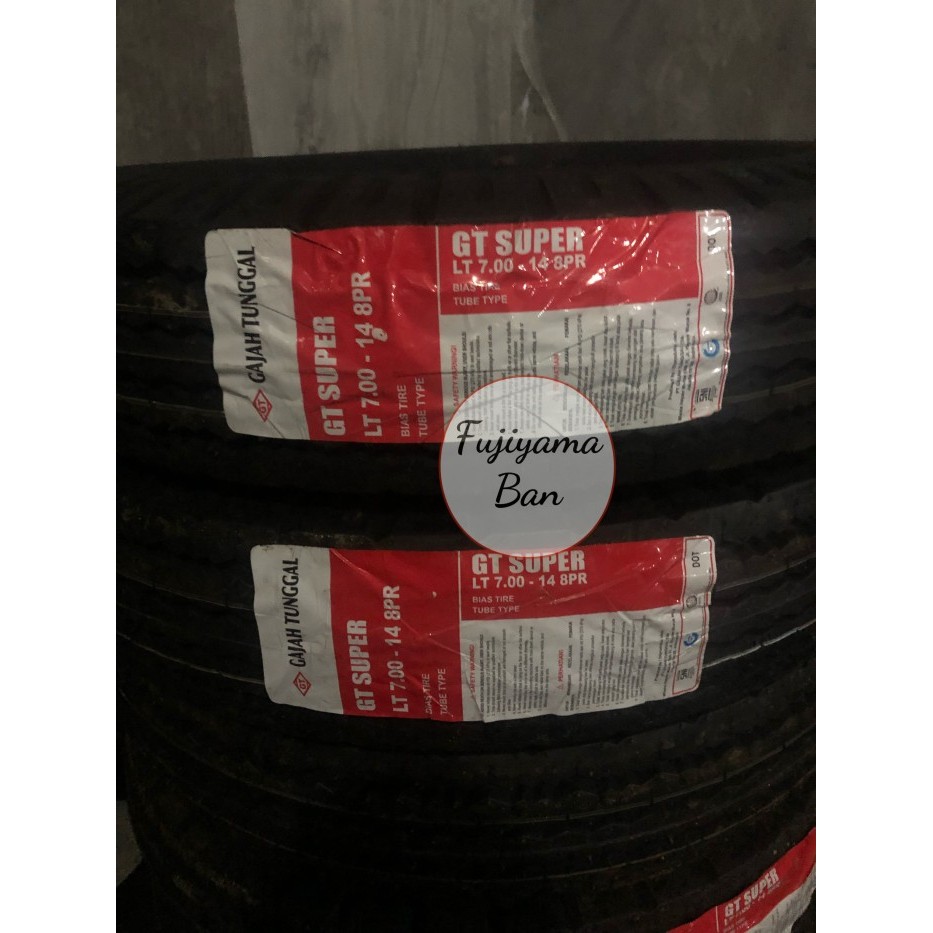 Jual Ban Gajah Tunggal GT Super 700 14 8PR L300 | Shopee Indonesia