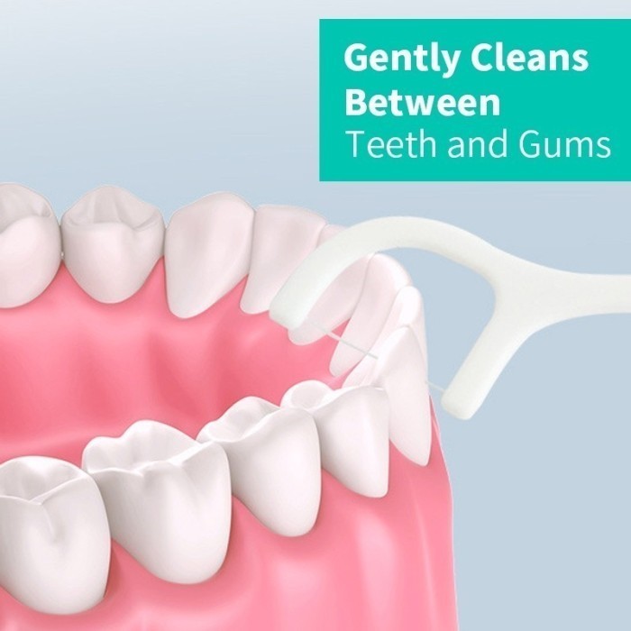 Jual Promo Denta Foss Benang Tusuk Dongkrak Gigi Pembersih Sea Gigi ...