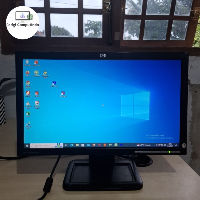 Jual Layar Monitor Komputer Lcd Hp LE1851wl 19 inch | Shopee Indonesia