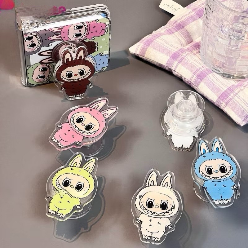 Jual Labubu Pop Socket Lucu Motif Holder Hp Labubu Iphone | Shopee ...