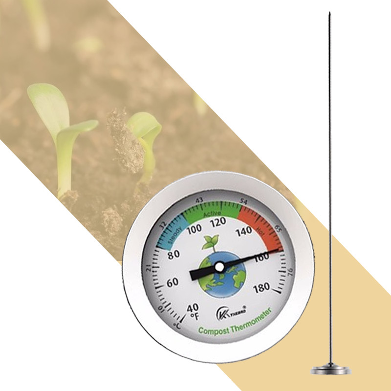 Jual 50cm Termometer Tanah Compost Soil Thermometer Thermometer Suhu ...