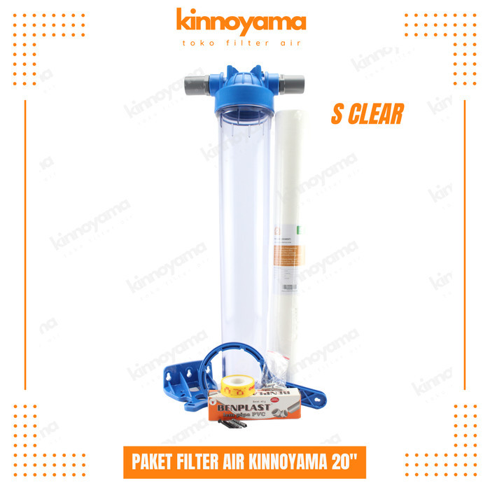 Jual Paket Housing Filter Air Sumur Bor 20 Inci 1 Tabung / Saringan Air ...