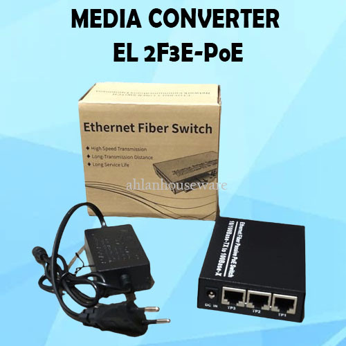 Jual MEDIA CONVERTER EL 2F3E-PoE 2 FO 3 ETH 10/100Mbps PoE | Shopee Indonesia