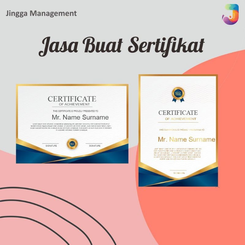 Jual Jasa Design Sertifikat dan Piagam Murah | Shopee Indonesia