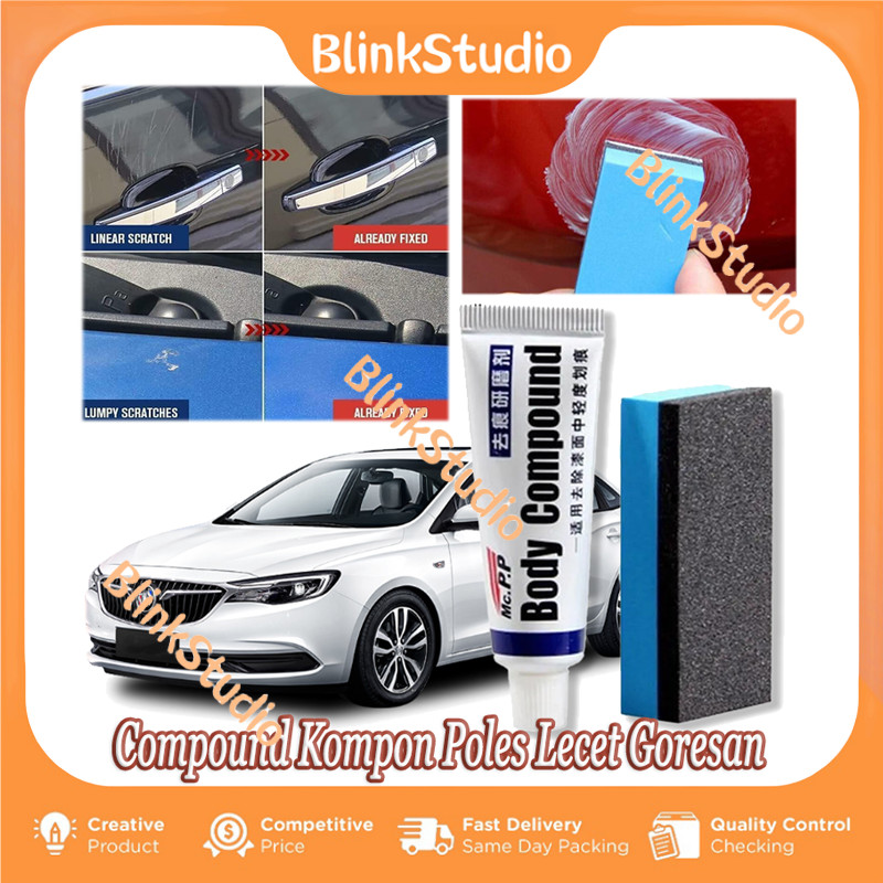 Jual Compound Body Poles Kompon/Body Compound Wax Car | Shopee Indonesia