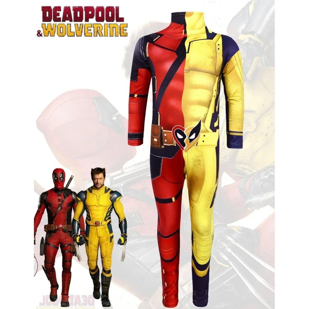 Jual Deadpool And Wolverine Costume Kids Adult The Avengers Legends ...