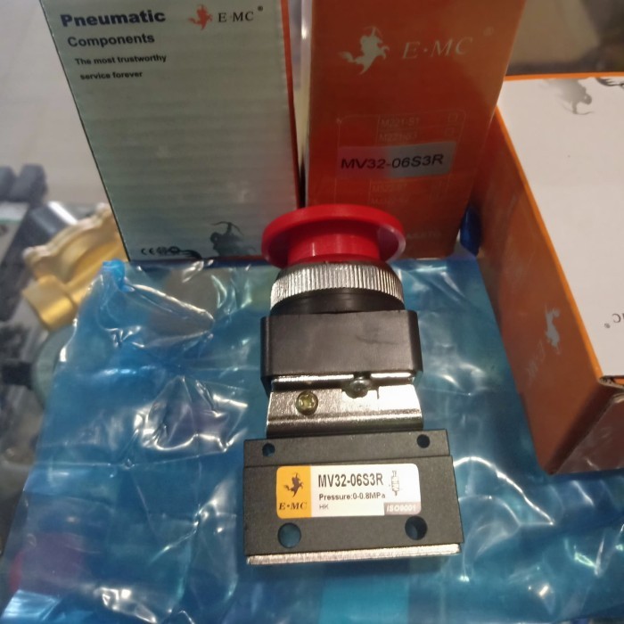 Jual MECHANICAL VALVE push button MV32-06S3R | Shopee Indonesia